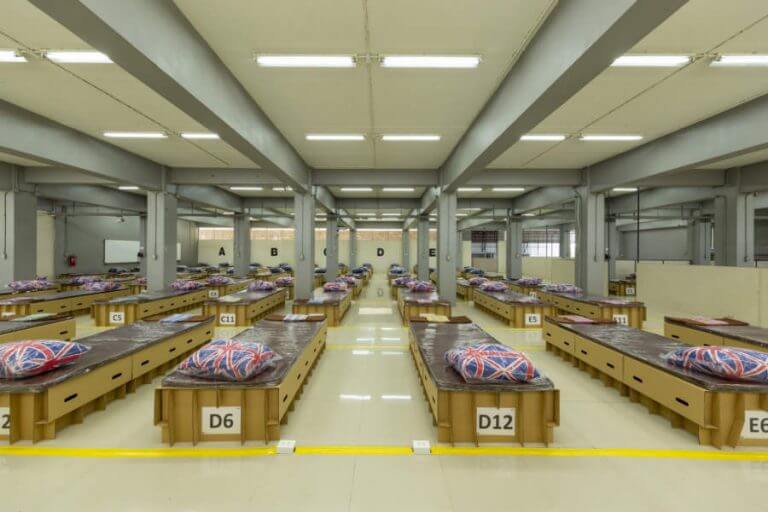 SMS Schimmer builds 108-bed Community Isolation center to support COVID ...